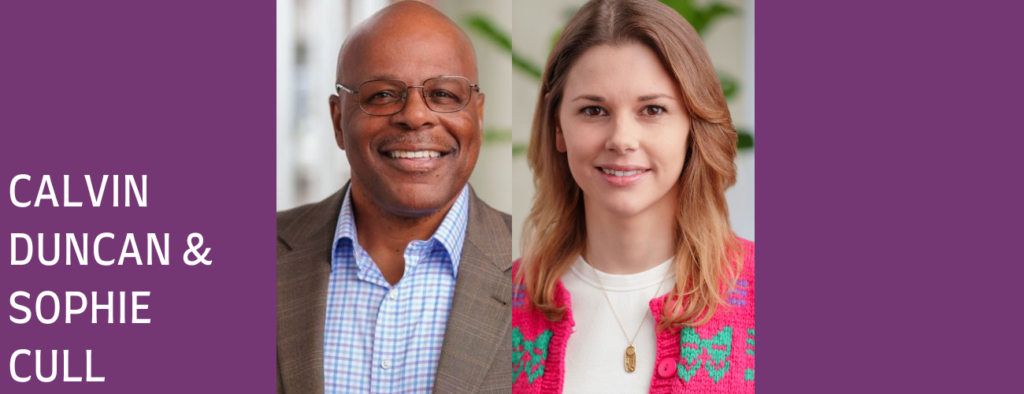 Calvin Duncan & Sophie Cull - Pittsburgh Arts & Lectures